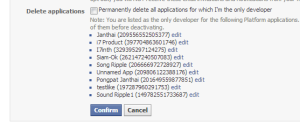 Delete applications – Pongpat Janthai Green