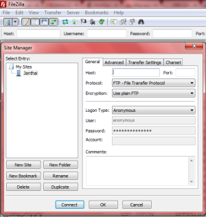วิธีบันทึก Connection Profile Filezilla – Pongpat Janthai Green